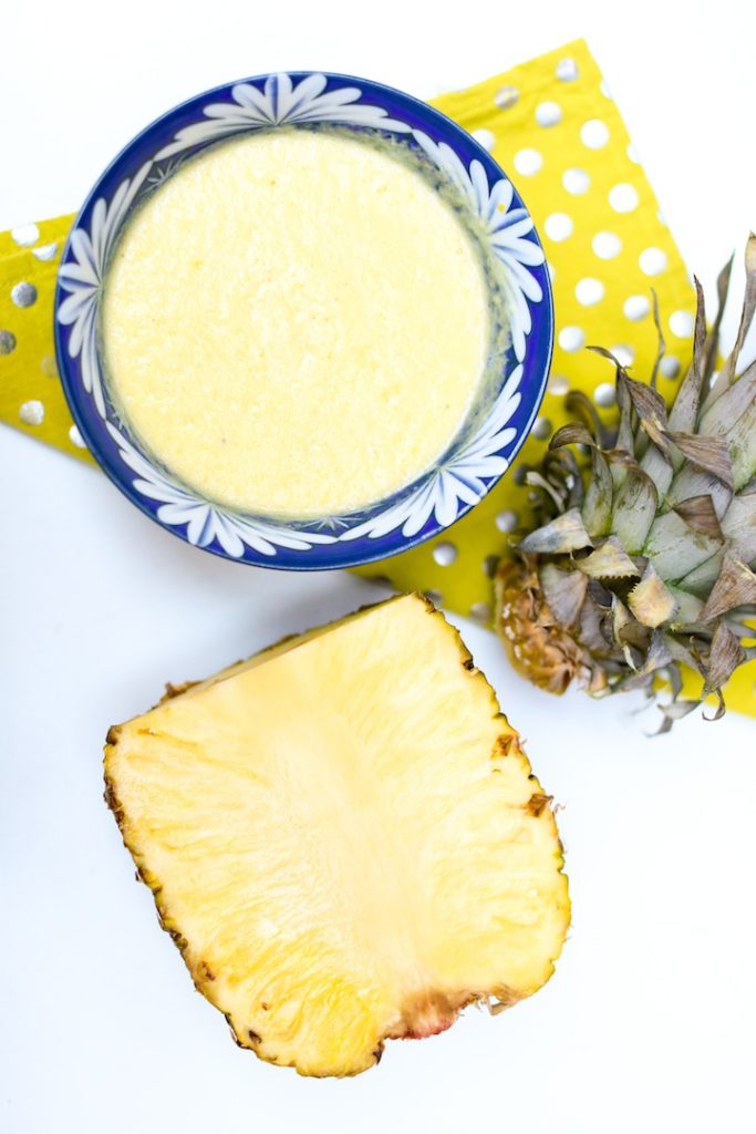 diy pineapple scrub. | Charmingly Styled