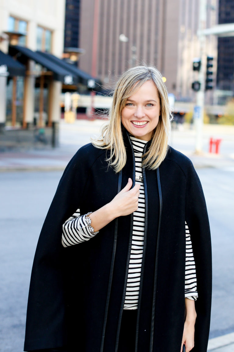 How To Style A Cape For Fall